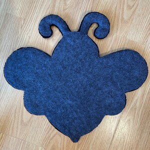 Bumble Bee W/adjustable Antennas Tufted Rug Unique Gift - Etsy