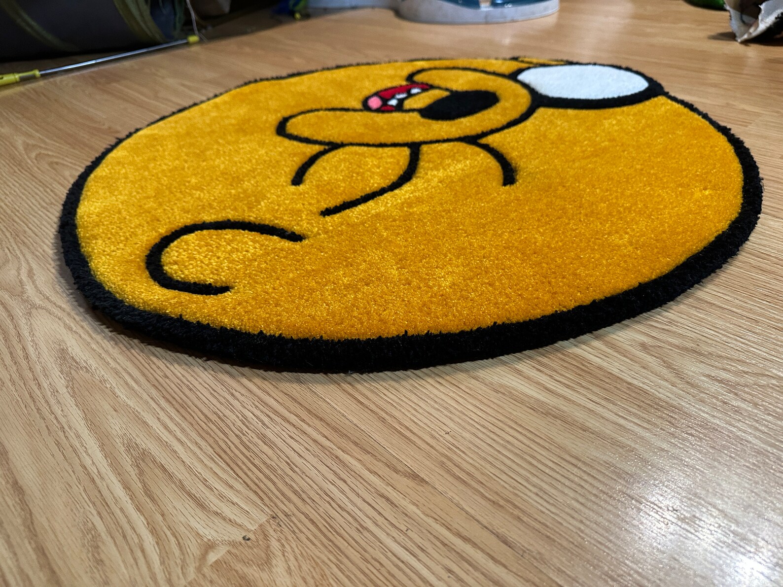 Jake the Dog Adventure Time Hand Tufted Rug Unique Gift - Etsy
