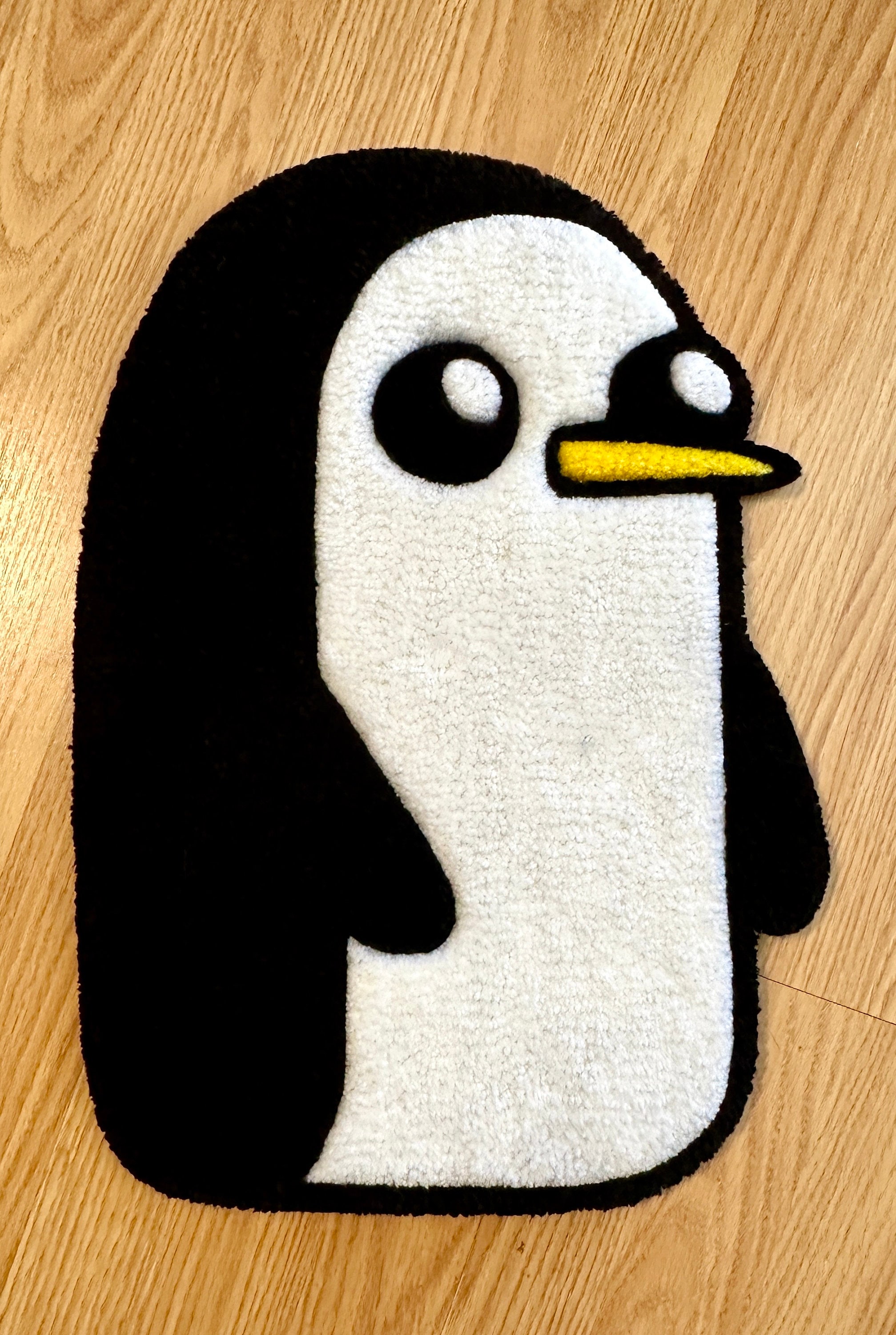 Gunther Gunter Adventure Time Hand Tufted Rug Unique Gift - Etsy