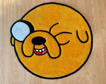 Jake the Dog Rug Adventure Time - Etsy