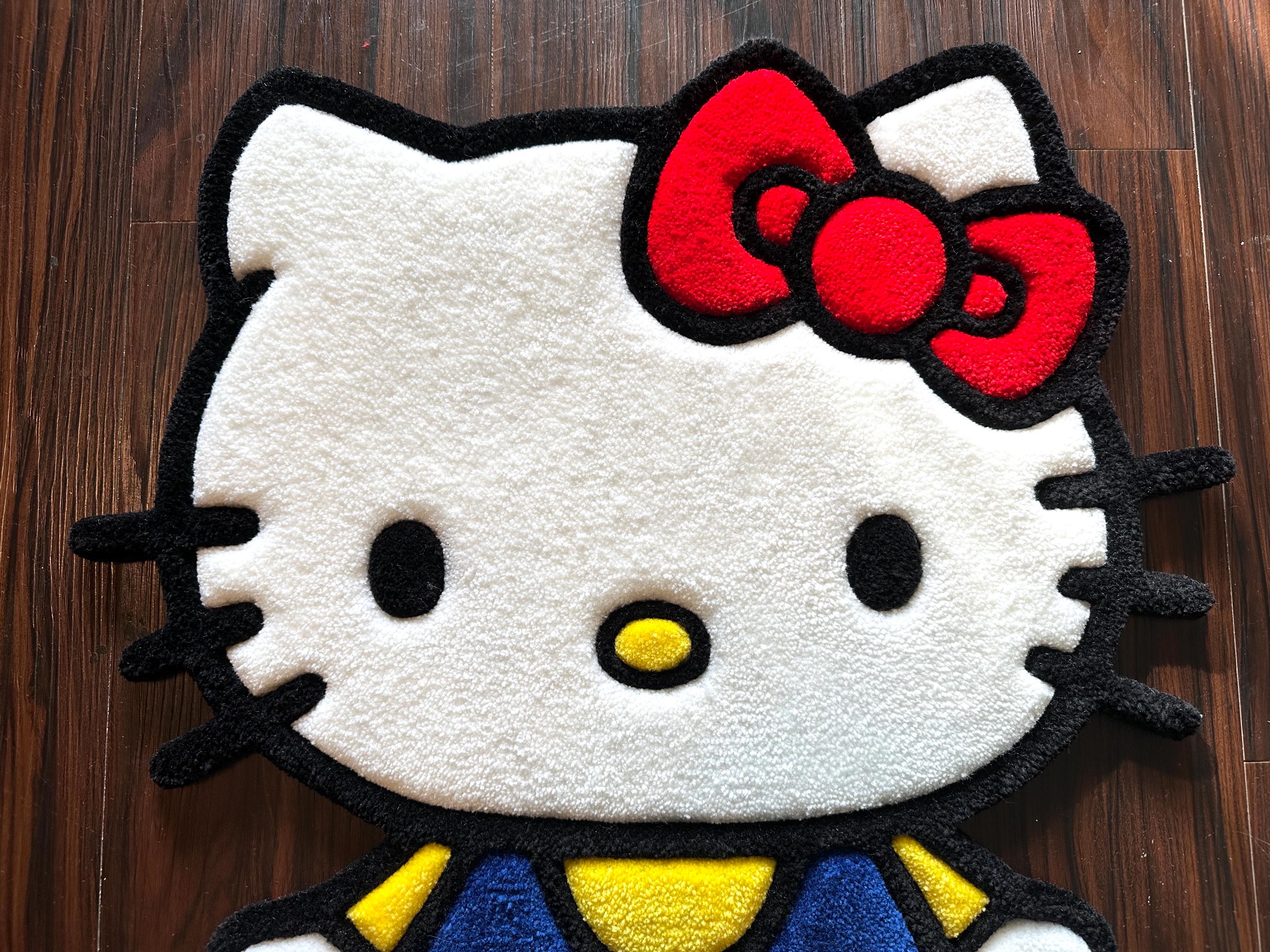 Classic Hello Kitty - Sanrio - Hand Tufted Rug- Unique Gift - - Etsy