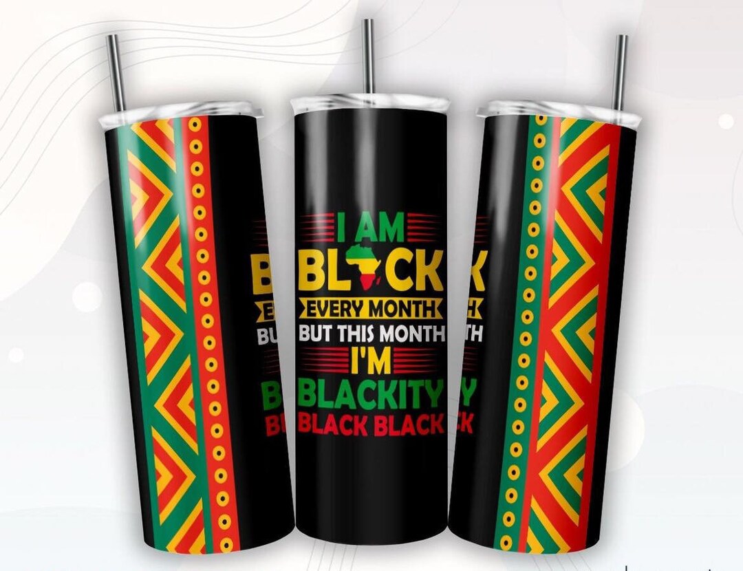 NOT A DIGITAL, I Am Black Every Month, Sublimation Transfer, Ready to ...