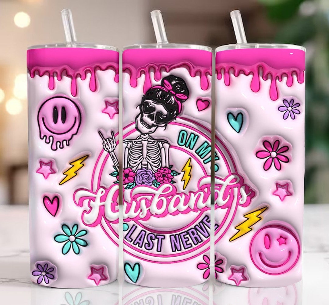 NOT A DIGITAL, on My Husbands Last Nerve Inflated, Sublimation Transfer ...