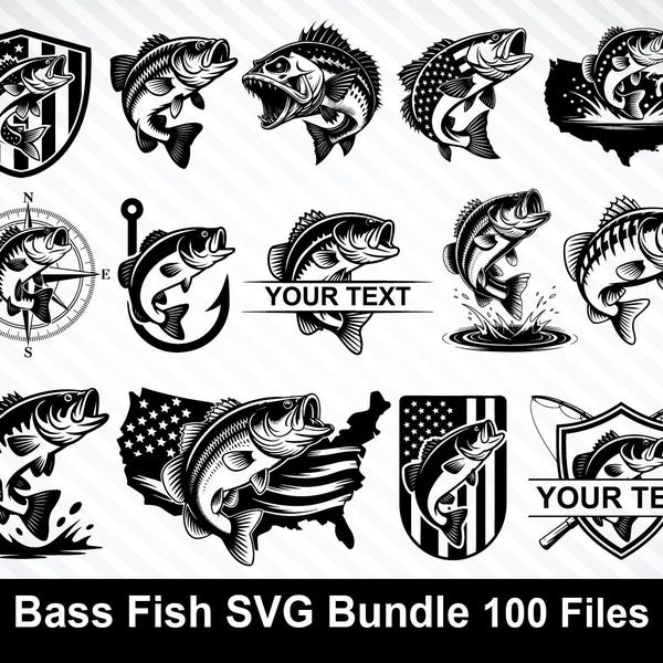 Fish Svg - Etsy