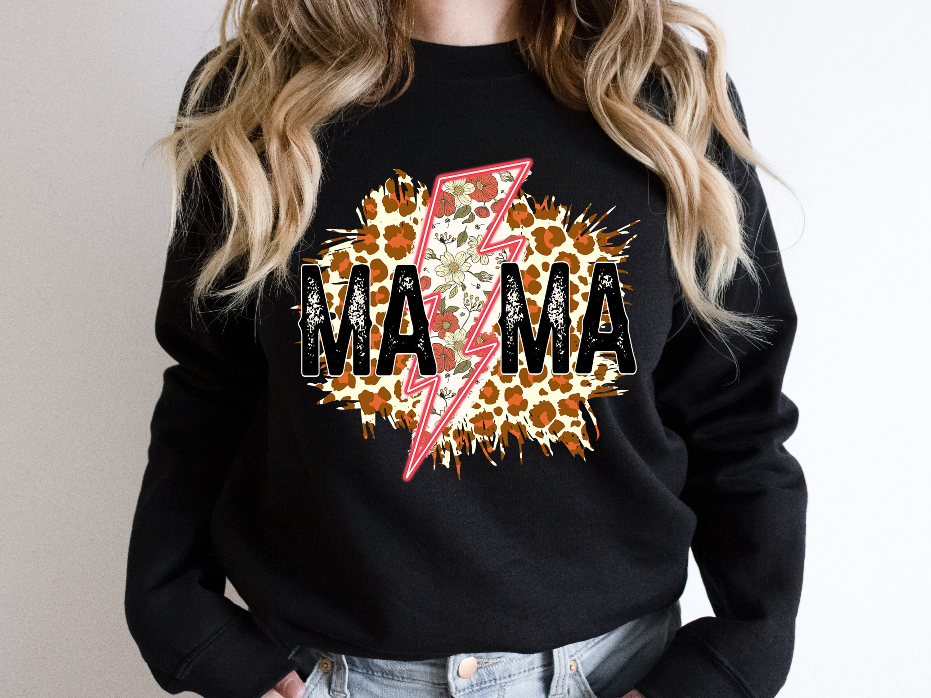 Mom Png Mama Png Retro Mama Png Mom Life Png Mama Leopard - Etsy
