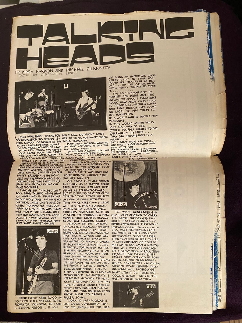 Punk Magazine # 2 - 1976 *vintage* From Nick Zedd Collection - Etsy