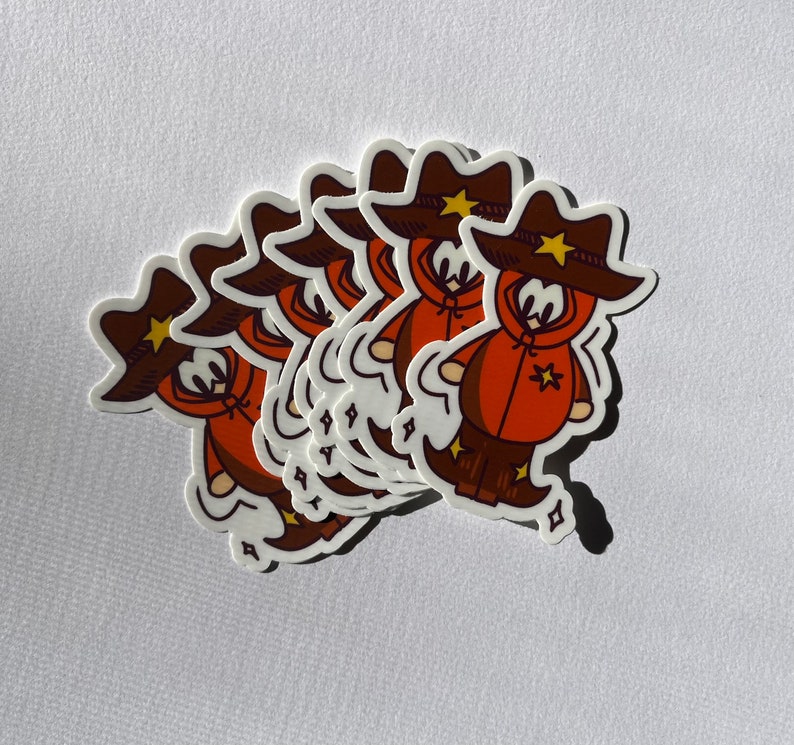 Sheriff Kenny Matte Sticker - Etsy