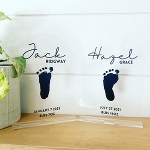 Personalized Baby Name Plaque Custom Baby Name Sign - Etsy