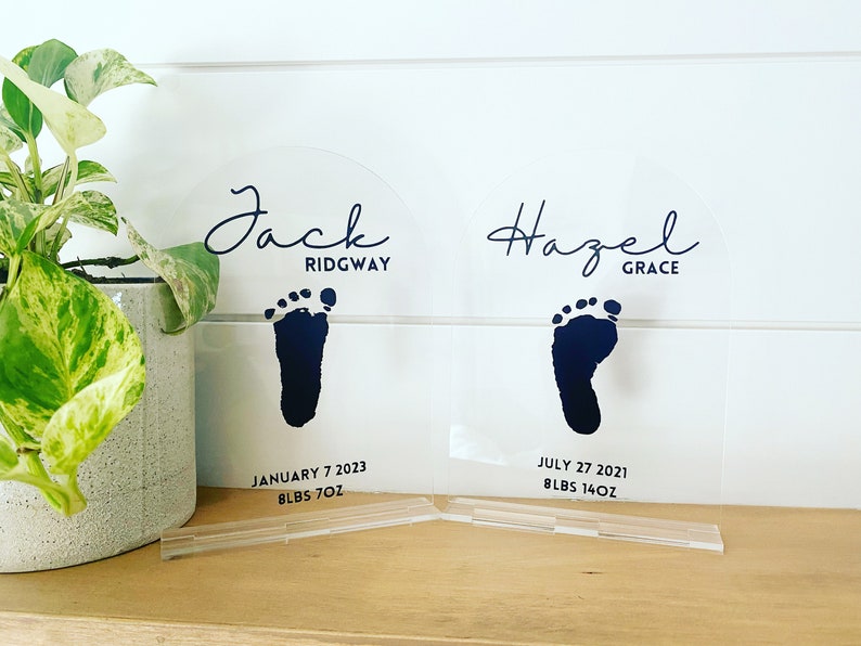 Personalized Baby Name Plaque Custom Baby Name Sign - Etsy