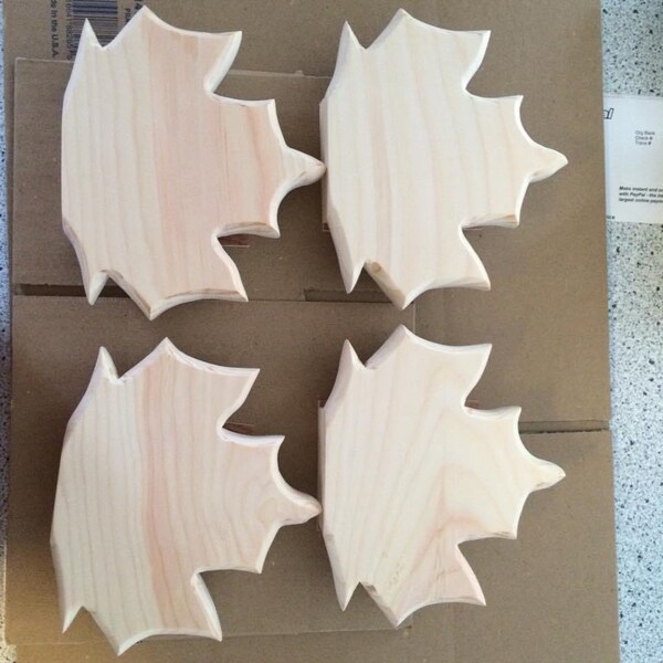 Maple Leaf Plaque - Etsy