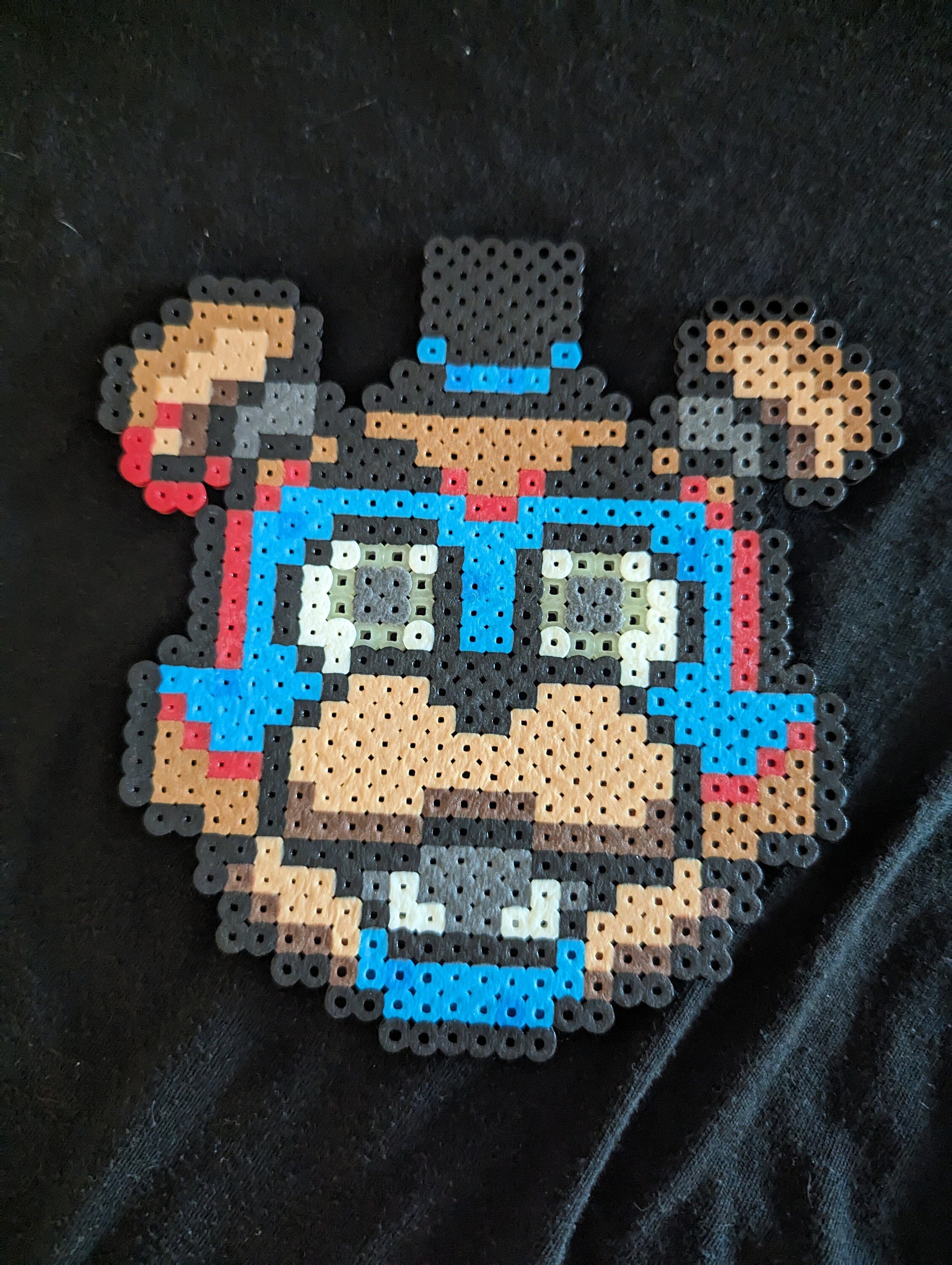 Freddy Perler Bead Piece - Etsy