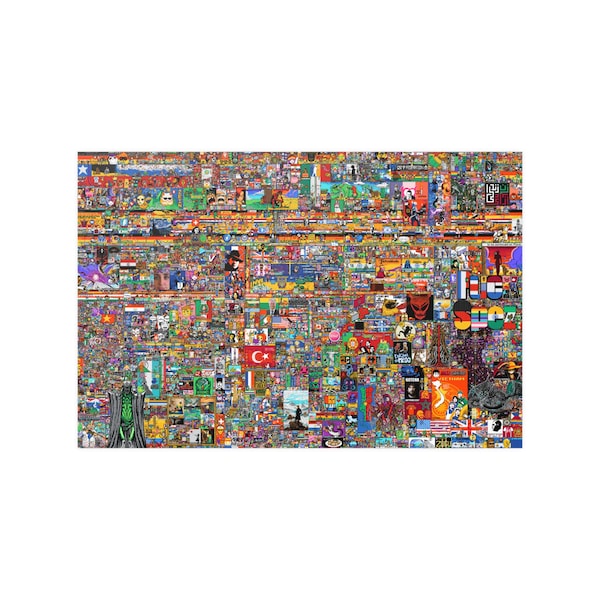 R Place 2023 Poster - Etsy