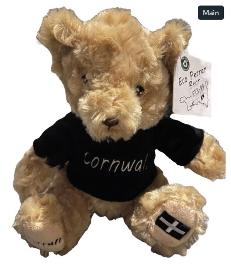 Eco Perran Cornish Bear - Etsy