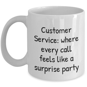 Customer Service Representative Coffee Mug, Gifts for Best Customer ...