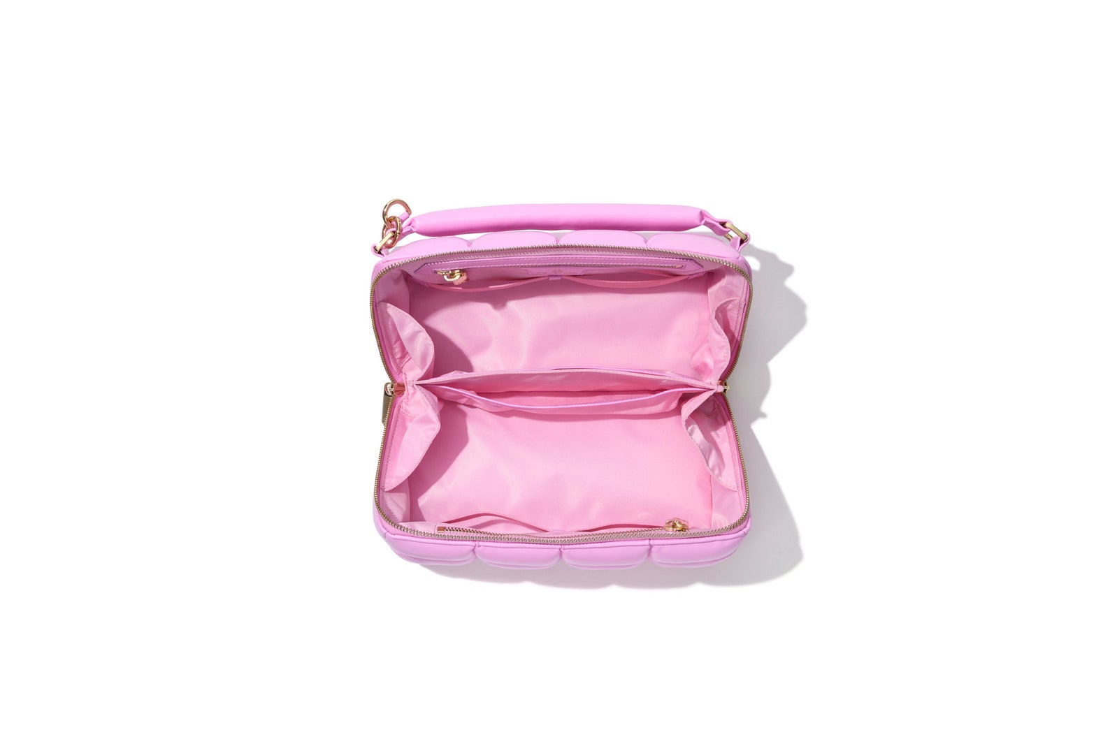 Puffy Pink Makeup Vanity Bag - Etsy