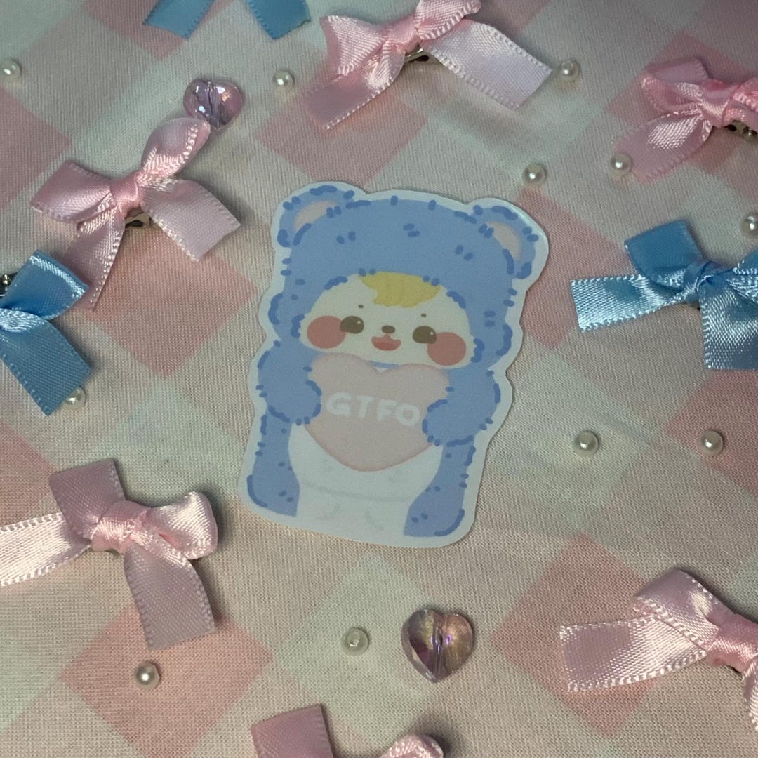 GTFO Inspired Sticker - Etsy