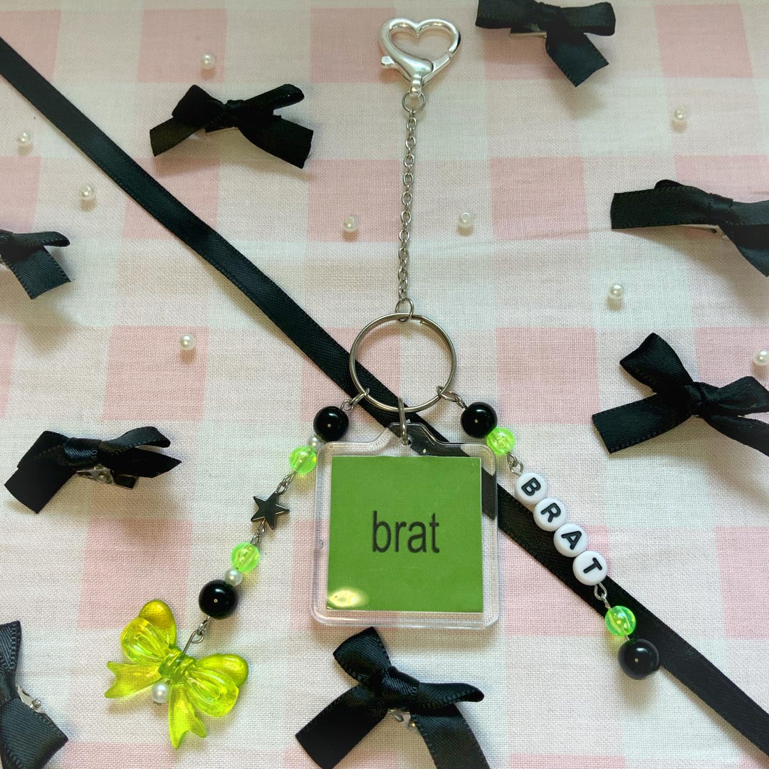 Charli XCX Inspired Keychain - Etsy