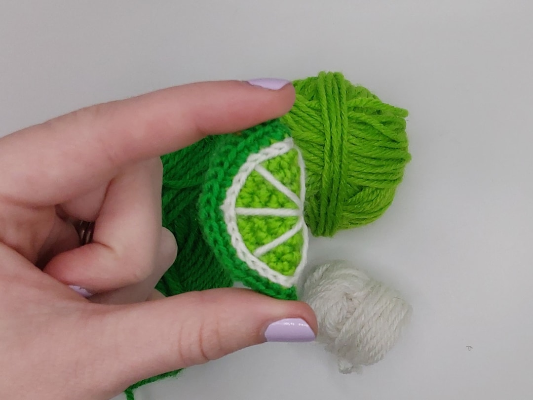 PATTERN ONLY Mini Lime Beginner Crochet Pattern for Keychain, Cat Toy ...