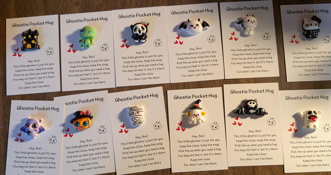Halloween Pocket Hug - Etsy