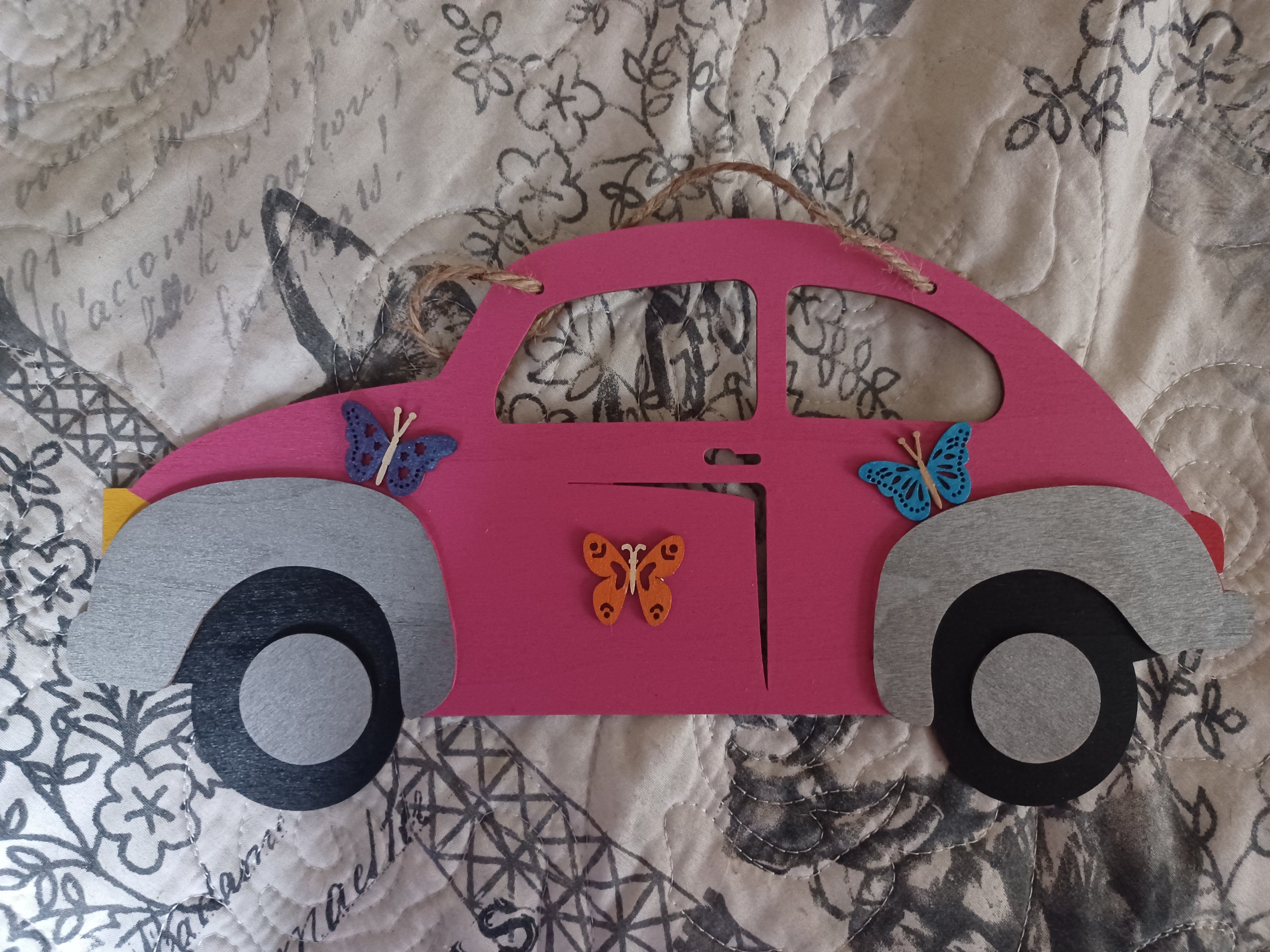 VW Beetle Hanging Sign - Etsy