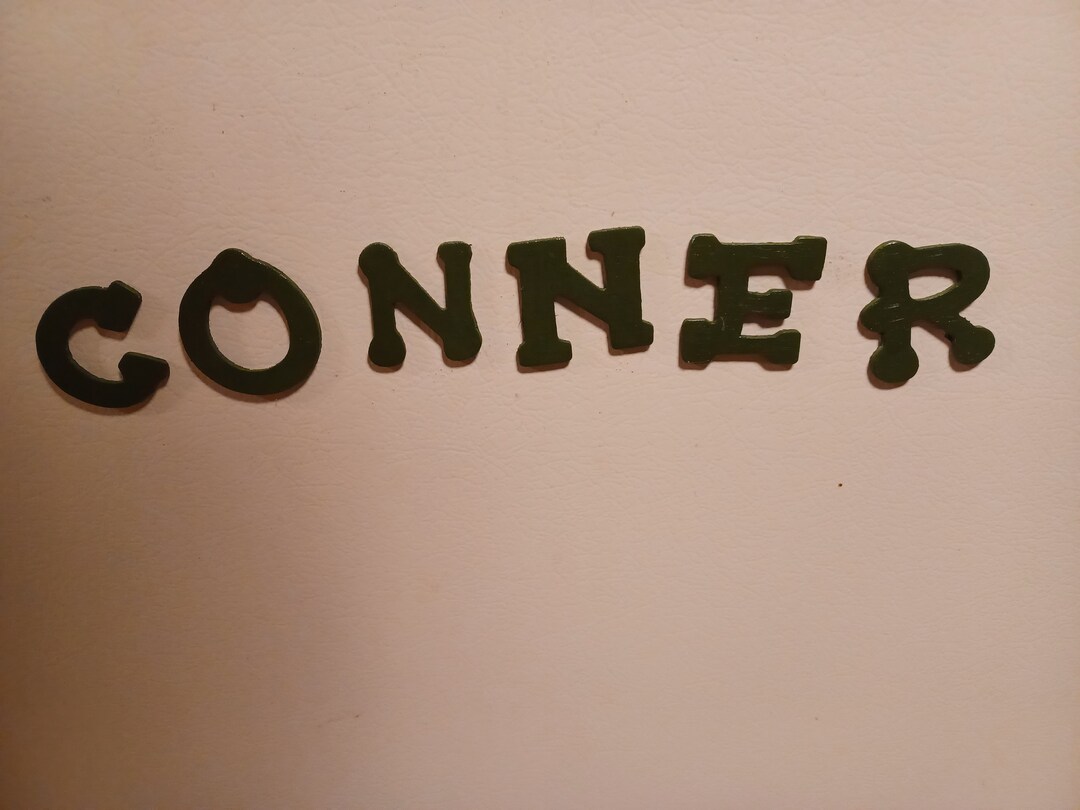 Magnetized Names Custom - Etsy