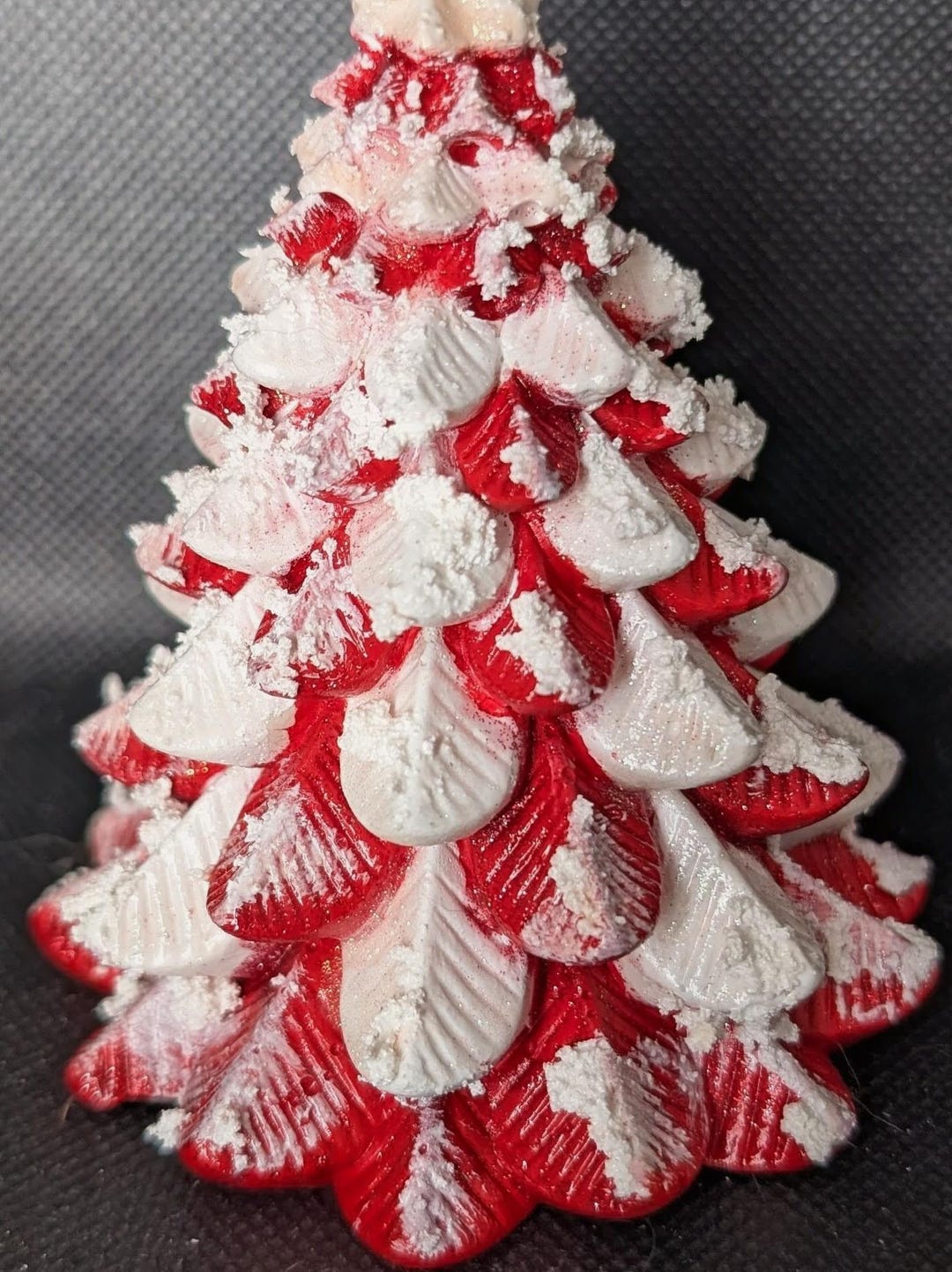 Ceramic Candy Cane Tree - Etsy