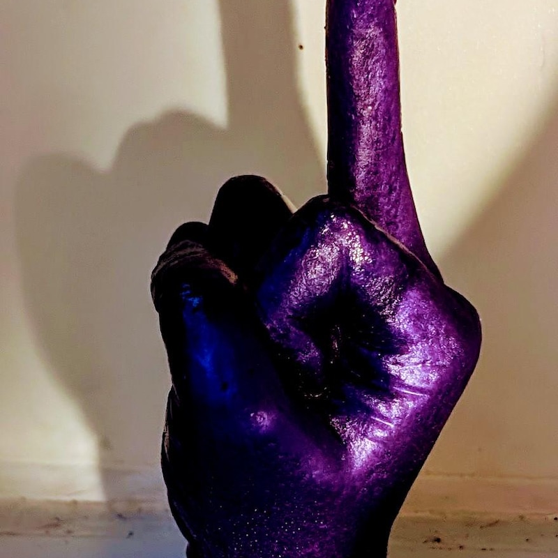 Middle Finger Ring - Etsy