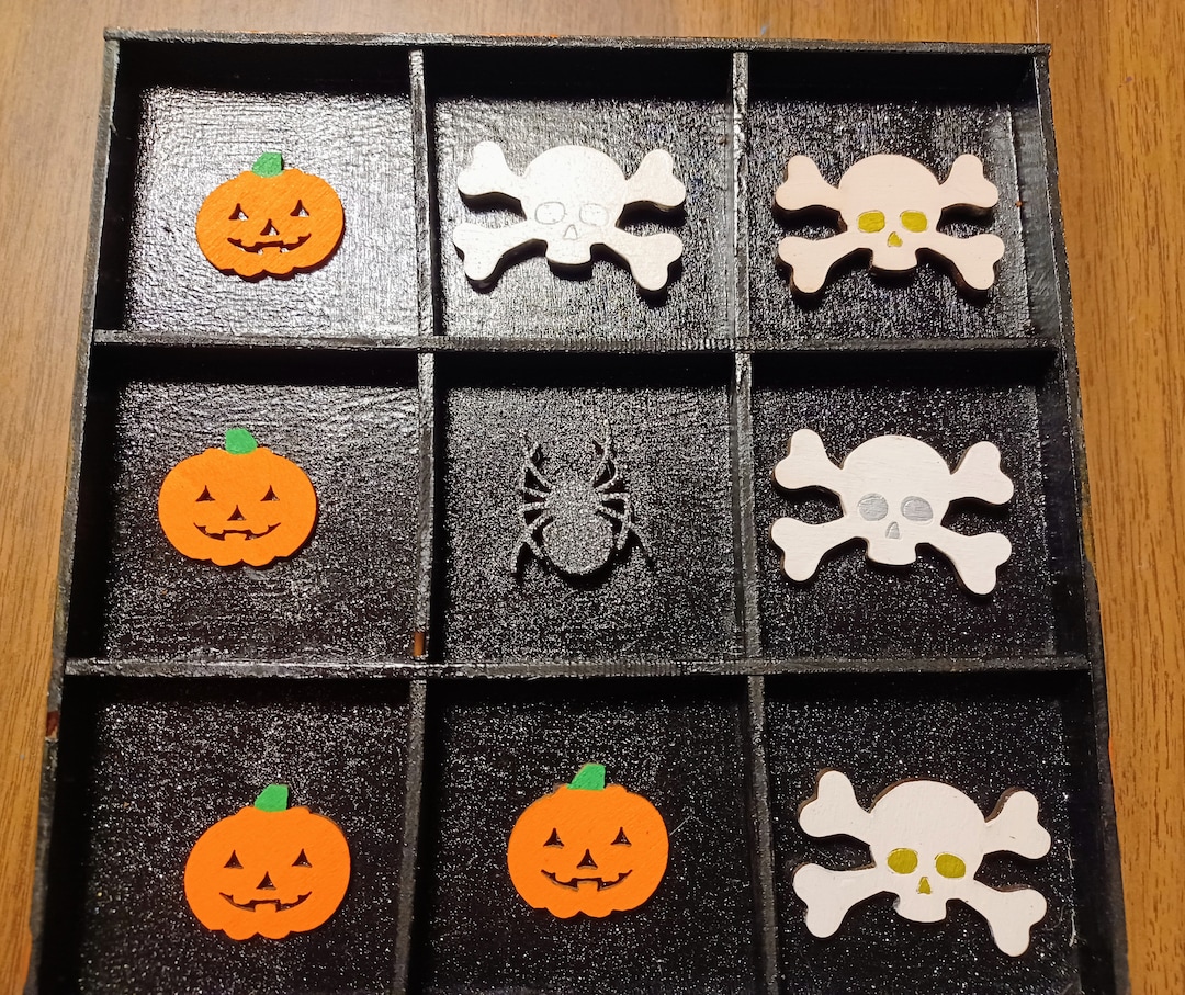 Halloween Tic Tac Toe Boards - Etsy
