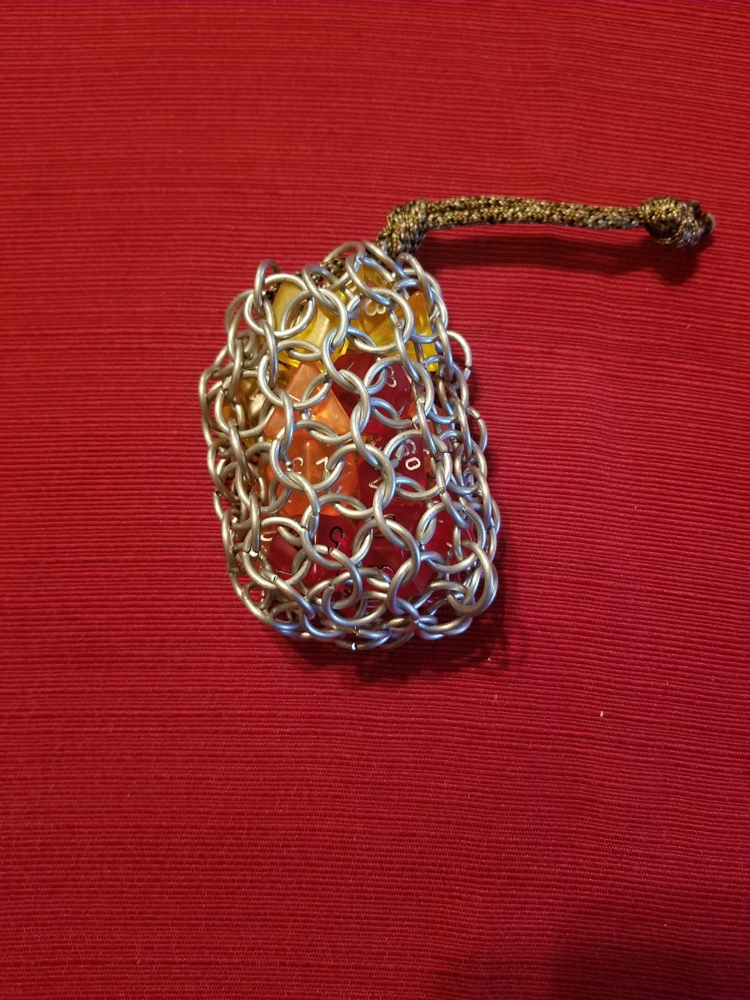 Small Chainmail Dice Bag - Etsy