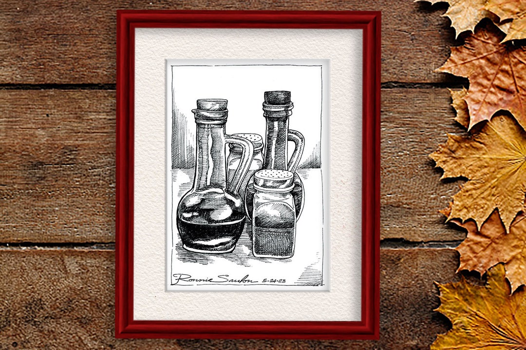 Olive Oil Print: Minimalist Kitchen Art (downloadable) - Etsy