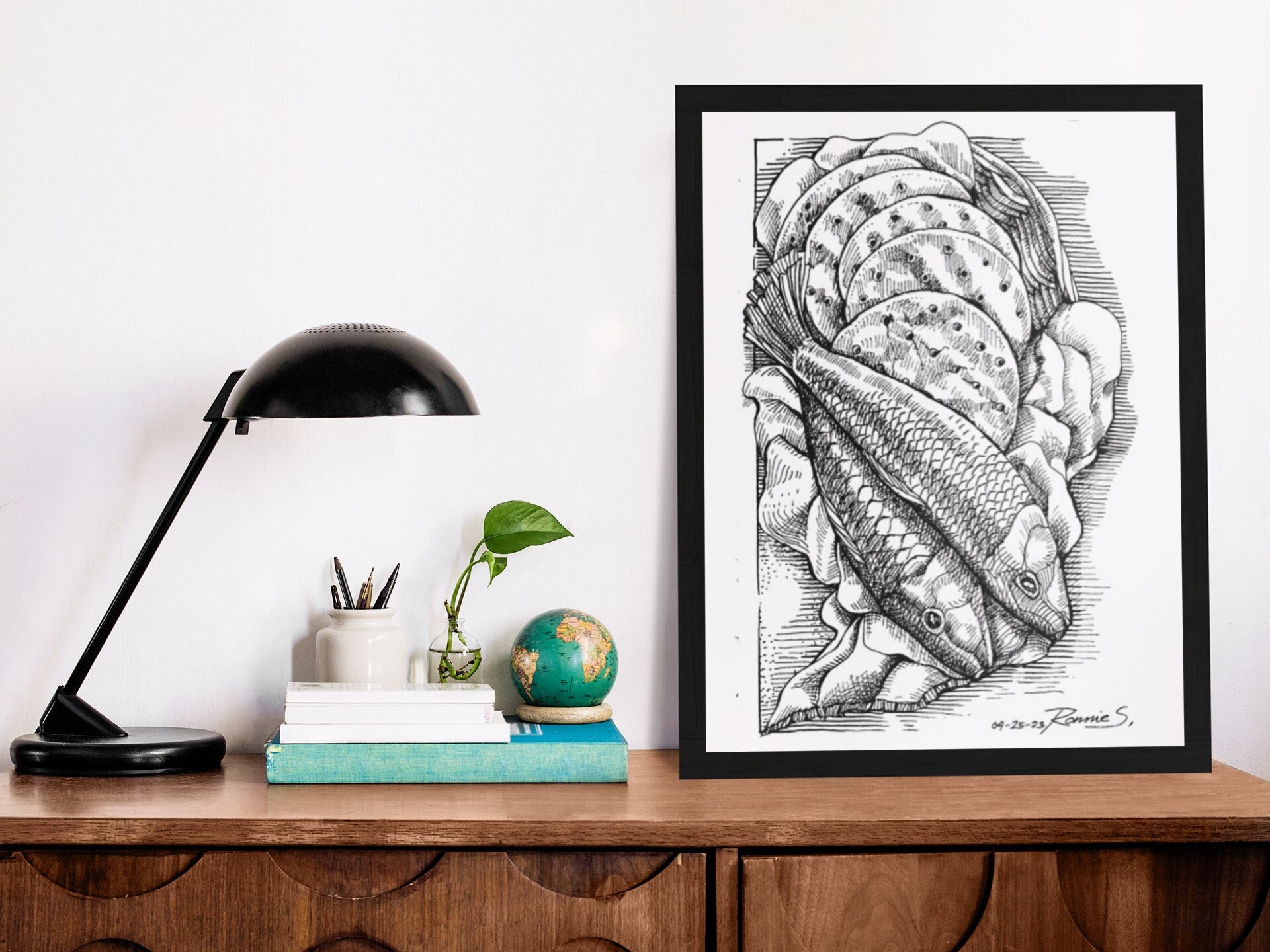 5 Loaves and 2 Fish, Jesus Feeds the 5000, Bible Art Prints ...