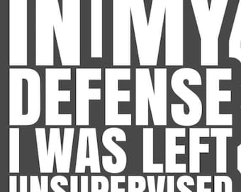 In My Defense, I Was Left Unsupervised, Hard Hat, Laptop, Water Bottle ...