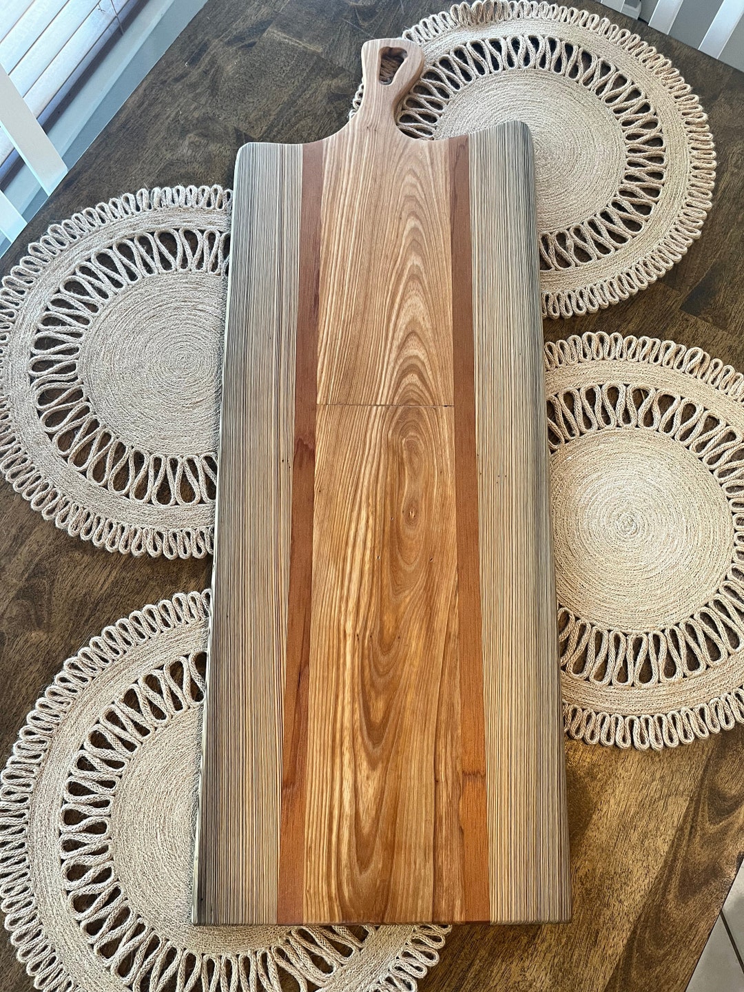 Extra Long Charcuterie Board With Handle - Etsy