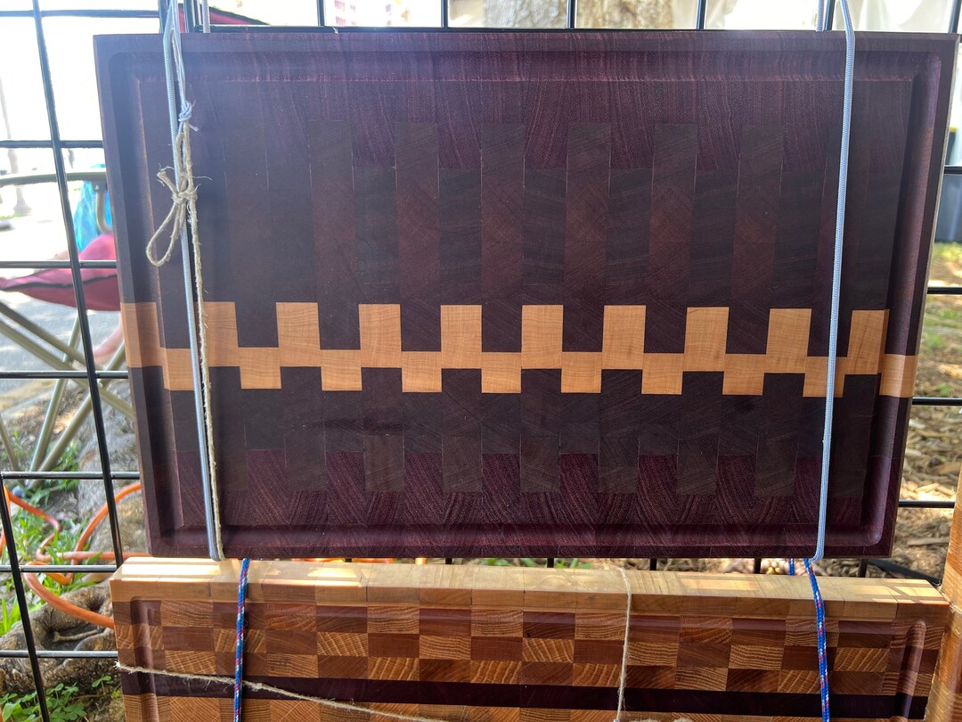 Staggered Line End Grain Subway Pattern - Etsy