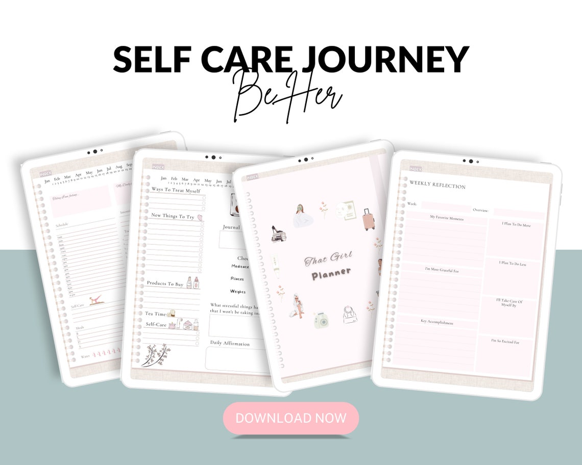 THAT GIRL Planner | Undated Digital Planner | iPad Planner | Goodnotes ...
