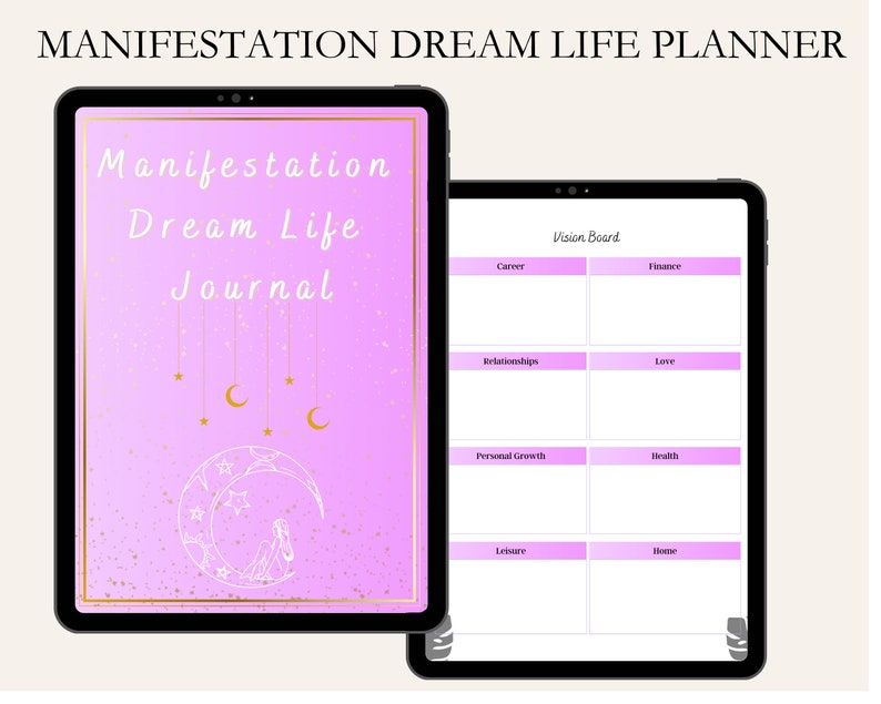 Manifestation Journal Printable | Digital Manifestation Guide | Law of ...