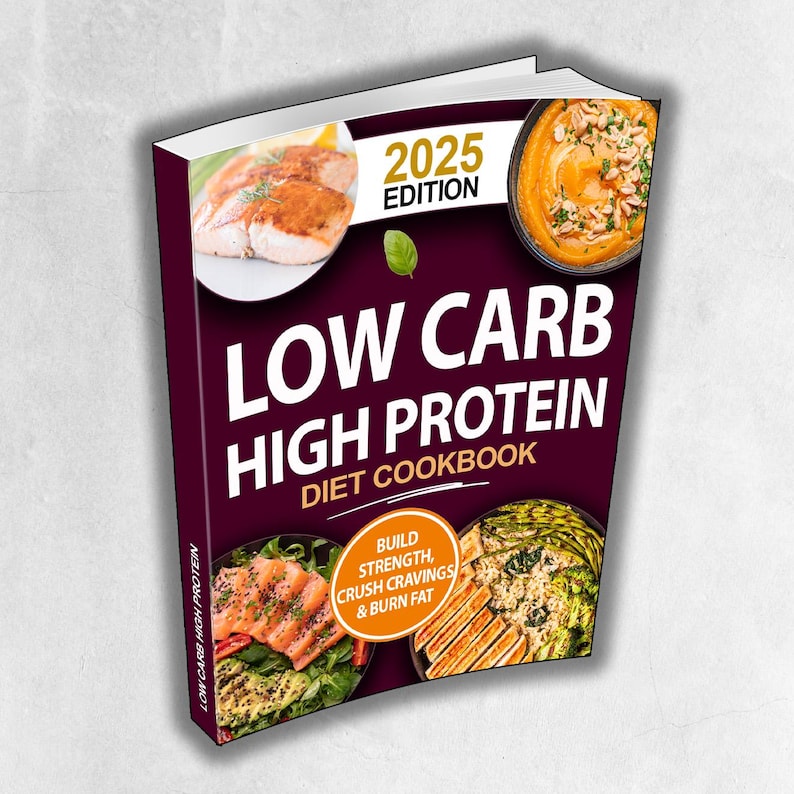 Low Carb High Protein Diet Cookbook - Etsy