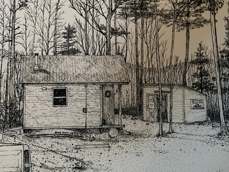 The Woodsmen's Field - Print - Etsy