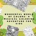 Printable Wonderland: A Magical Coloring Adventure for Kids - Etsy