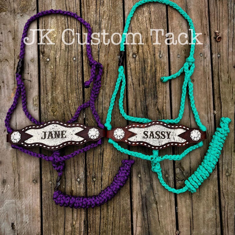 Bronc Halter - Etsy