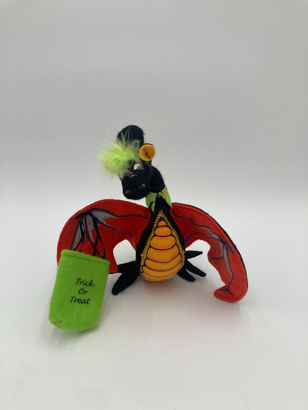 Annalee Trick or Treat Halloween Dragon Doll Mobiltree 2016 7” Tall No ...