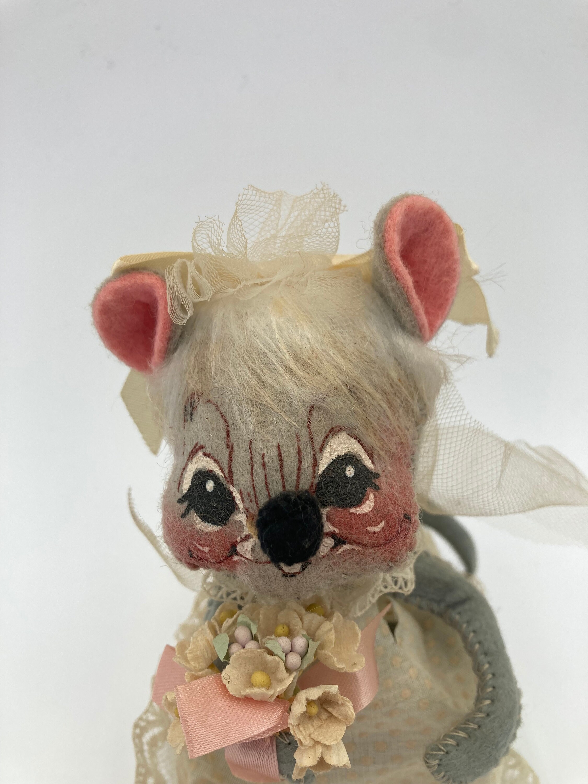 Annalee Bride Mouse Doll Wedding Mouse Mobiltree Meredith NH 1965 6 ...