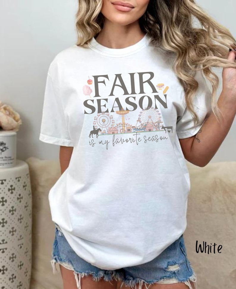 Fair Season Shirt County Fair T-shirt Fair Season Tee State - Etsy
