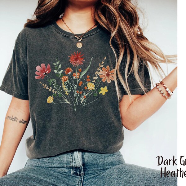 Botanical Shirt - Etsy