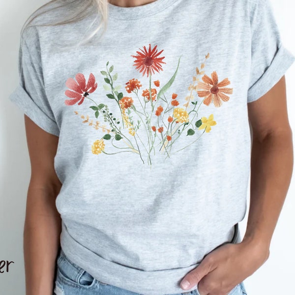 Botanical Shirt - Etsy