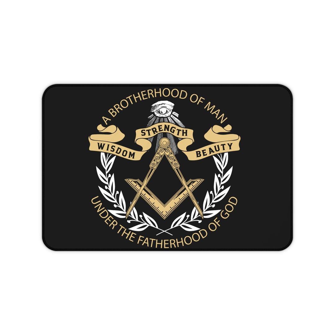 Masonic Desk Mat - Etsy