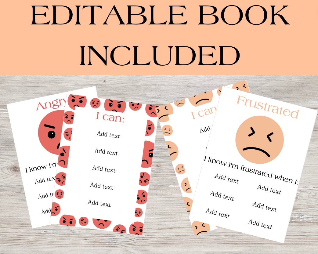 My Feelings Book - Etsy Australia