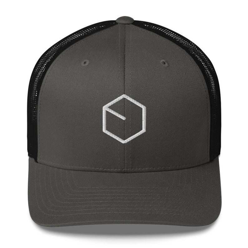 Cube Trucker Hat - Minimalist and Simple Design Baseball Cap - Etsy