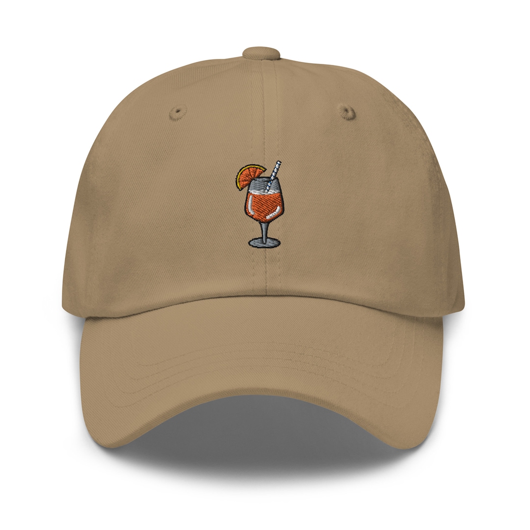 Aperol Spritz Hat - Embroidered Baseball Cap for Cocktail Lovers - Etsy