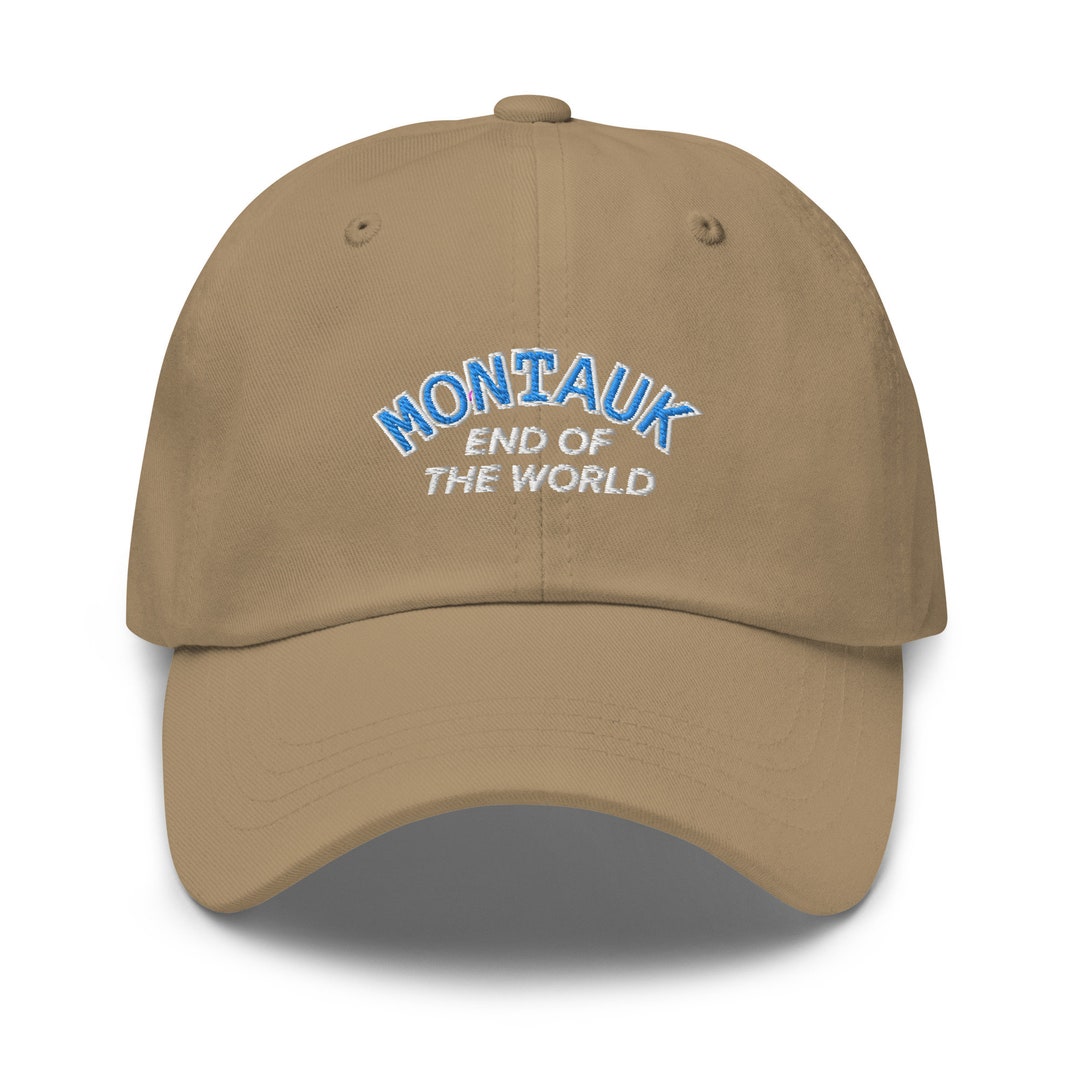 Montauk End of the World Hat - Summer in Montauk Baseball Cap - Etsy